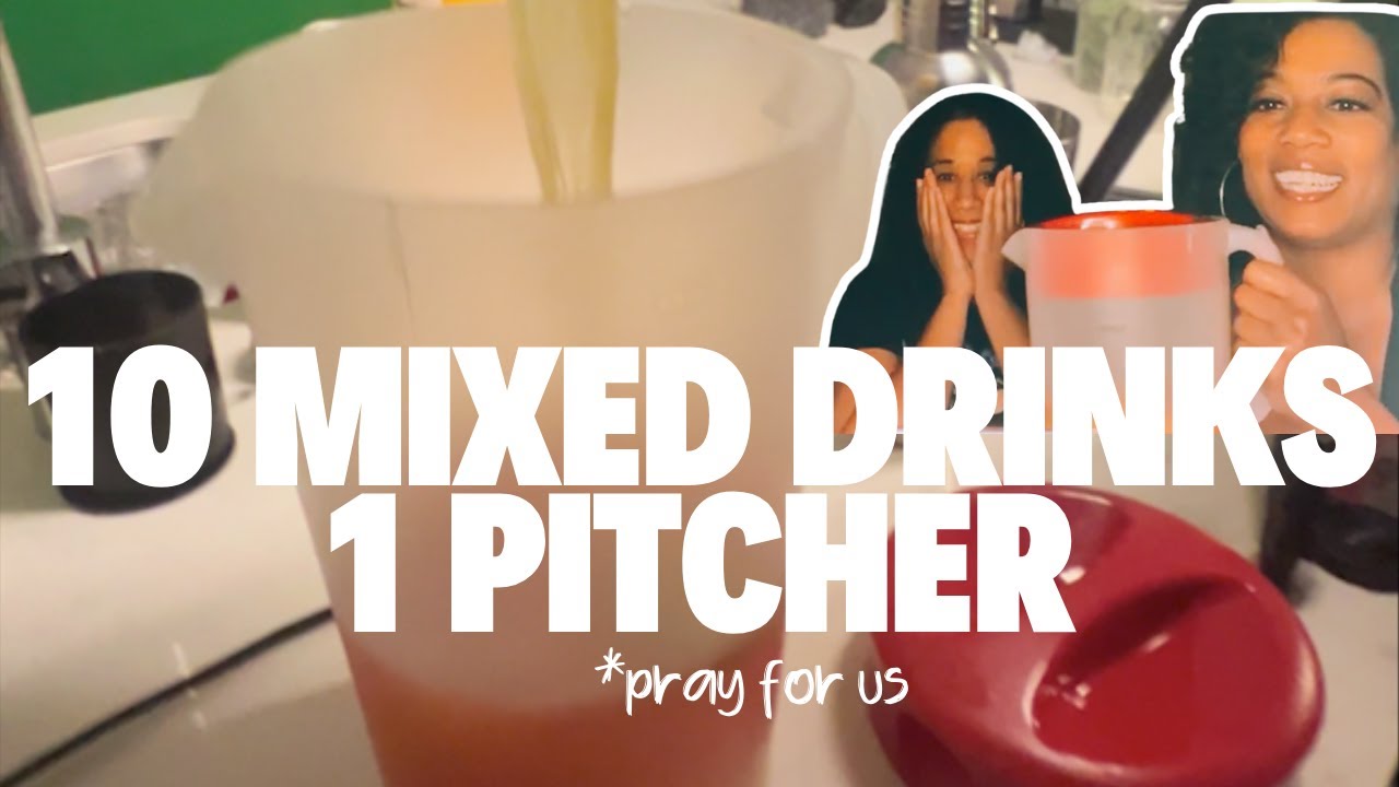We Mixed 10 Cocktails Into One Drink… Here’s What Happened 🍹😳 - YouTube