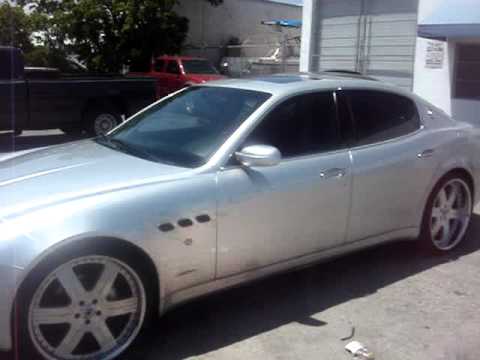 MASERATI ON 22" ASANTI and CANDY BLUE CUTLASS ON 24" RIMS - YouTube