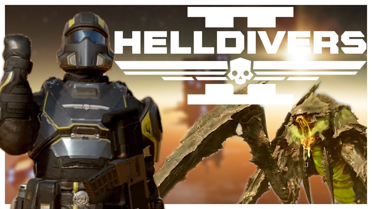 HELLDIVERS FUNNIEST DROP! - YouTube