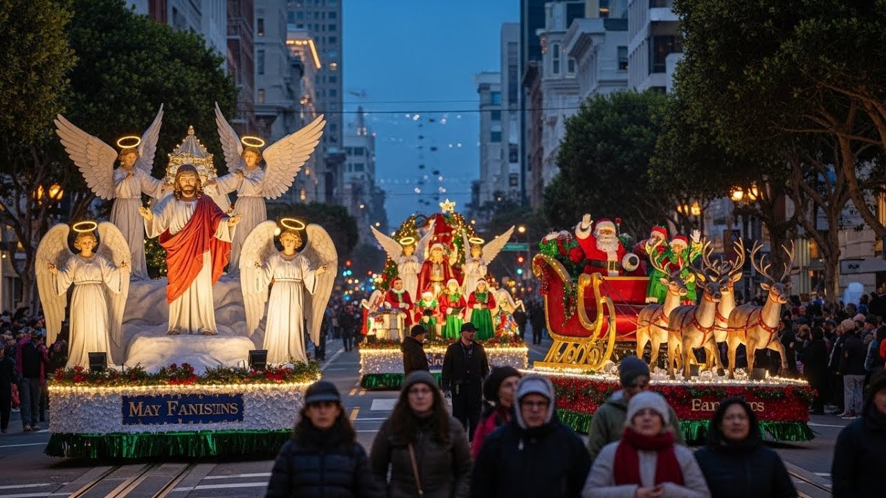 Christmas Parade in the City Lights, Angels & PeaceChristmas Parade in ...