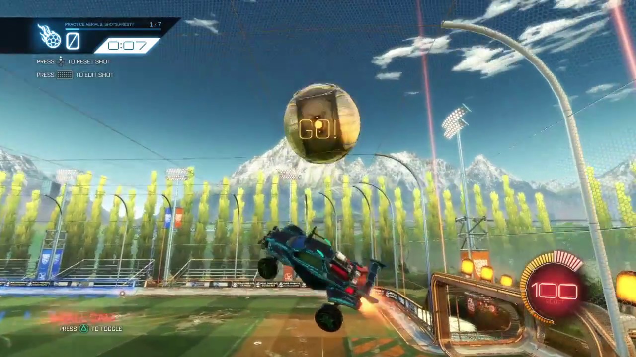 Rocket League Custom Training Editing - YouTube