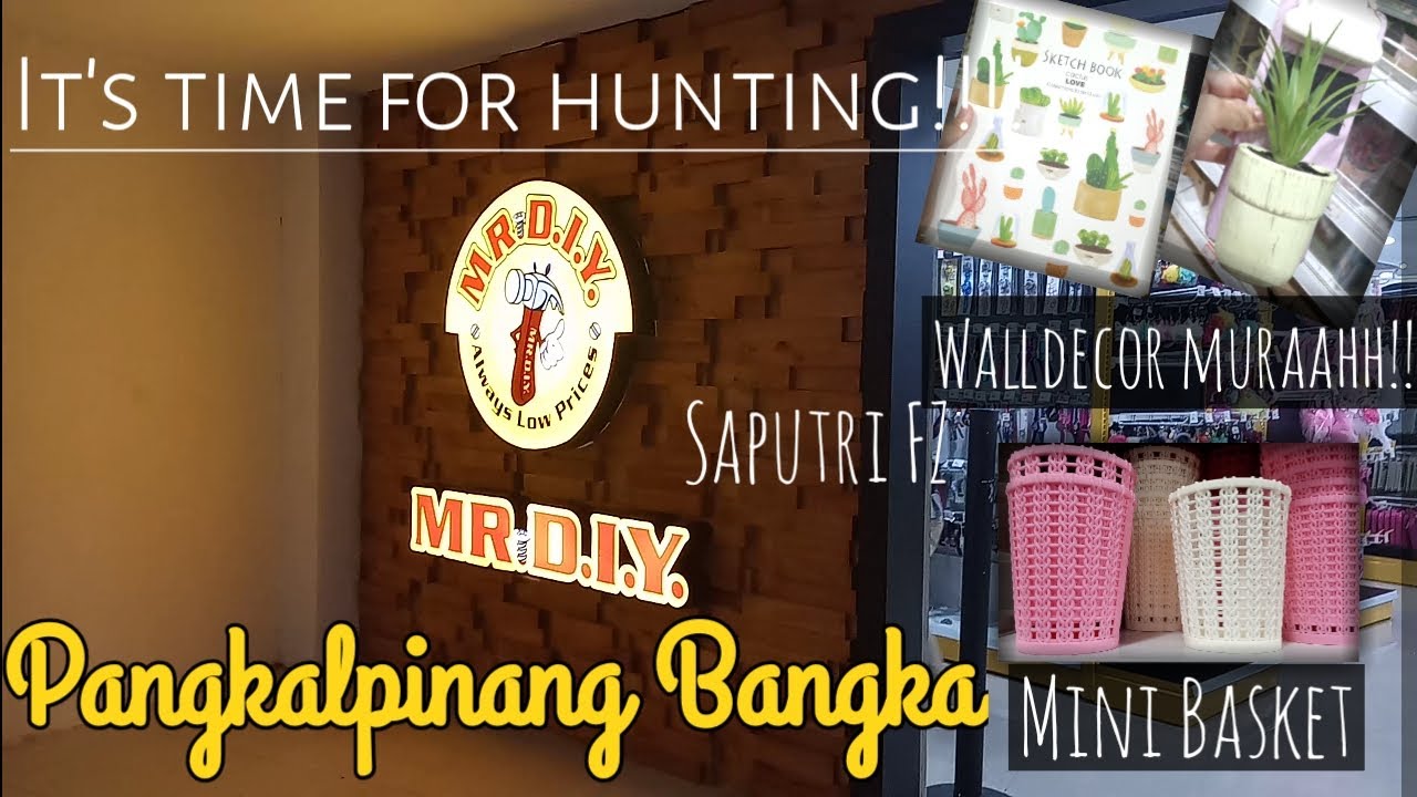 HUNTING KE MR. DIY PANGKALPINANG BANGKA|| Printilan lucu aesthetic ...