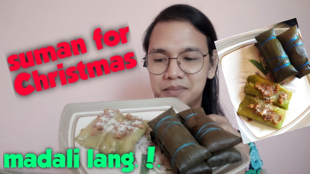 suman sa lihiya or suman bulagta perfect for Christmas | nunu seo - YouTube
