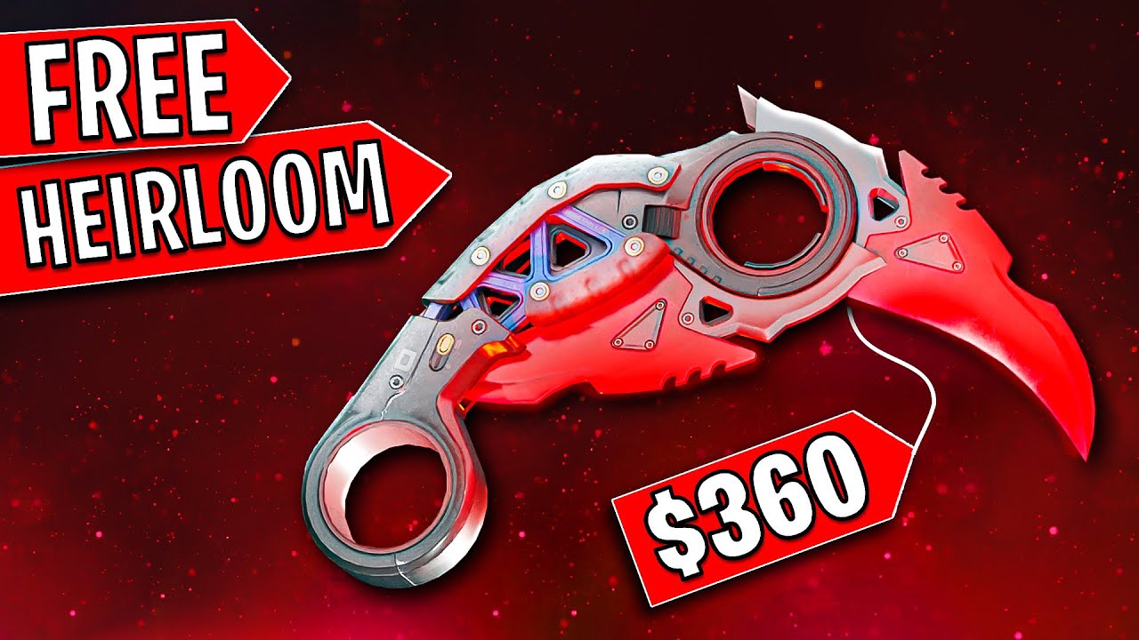 Unlocking The New $360 HEIRLOOM KARAMBIT & P2W Skins for FREE! - YouTube
