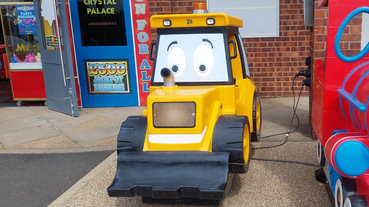 2010s Northern Leisure Joey JCB Kiddie Ride - YouTube