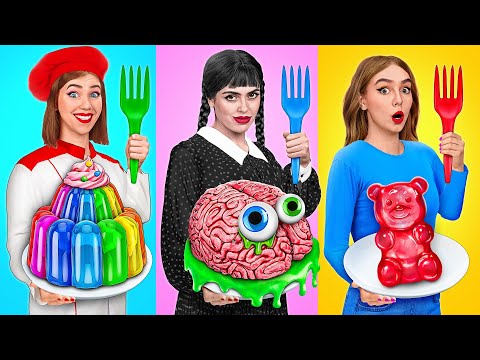 Wednesday vs Büyükanne Yemek Yapma Mücadelesi | Komik Durumlar Mega DO Challenge