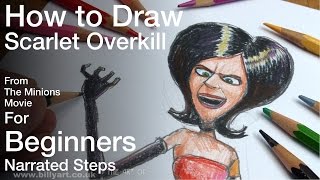 Minion Scarlet Overkill Coloring Pages