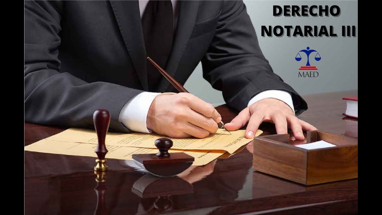 Derecho Notarial III Clase 1 - 24/01/2022 - YouTube