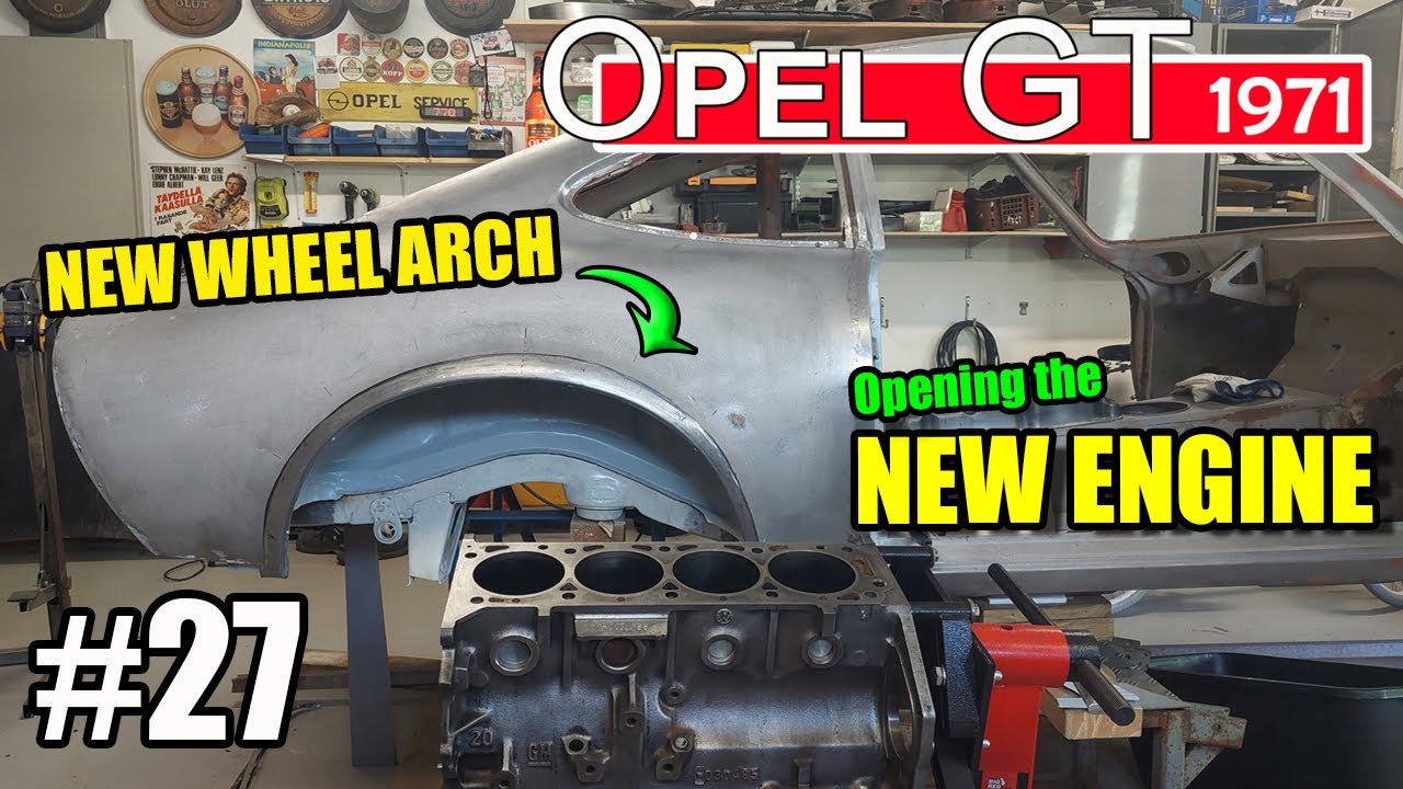 New wheel arch FROM WHAT? Project Opel GT 1971 #27 - YouTube