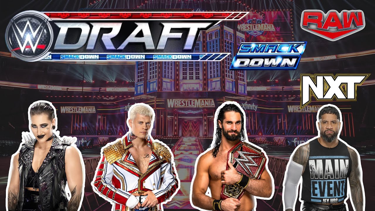 WWE 2k25 MyGM Draft and Brand Setup (RAW/Smackdown/NXT) #wwe2k25 #mygm ...