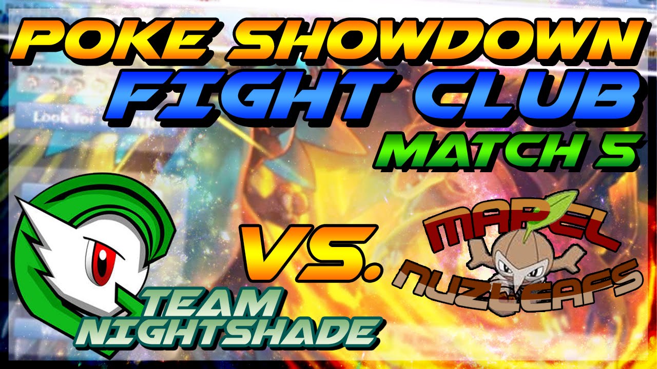 Pokemon Fight Club ★ Team NightShade Vs. Maple Nuzleafs [S1W5 ...