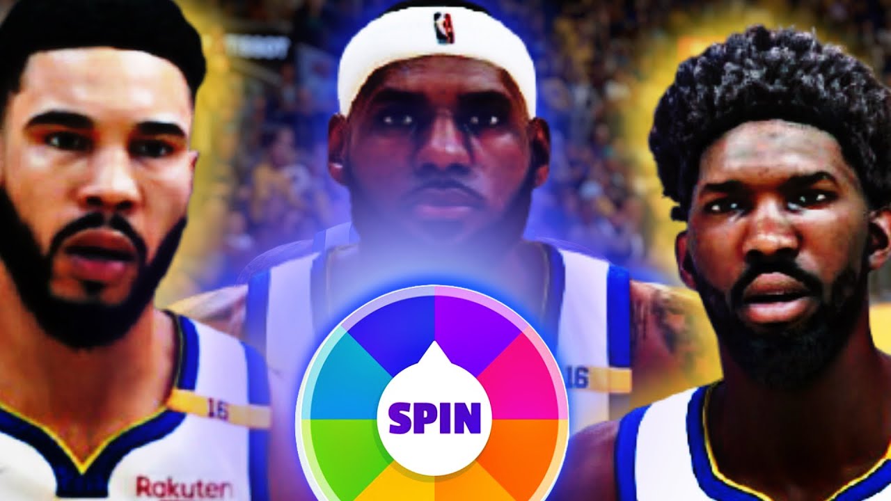 I Spinned a Wheel and Drafted My Team in NBA 2K25!! - YouTube