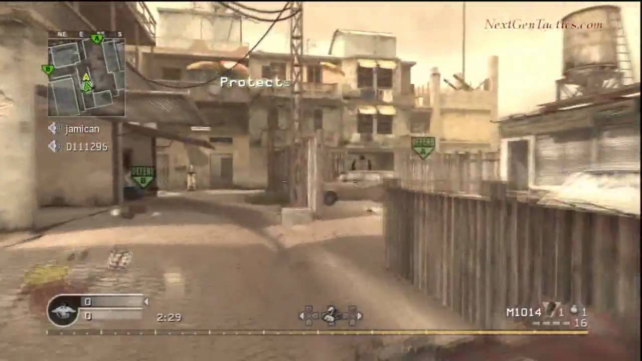 Call of Duty 4: Modern Warfare Search and Destroy Defense for Backlot ...