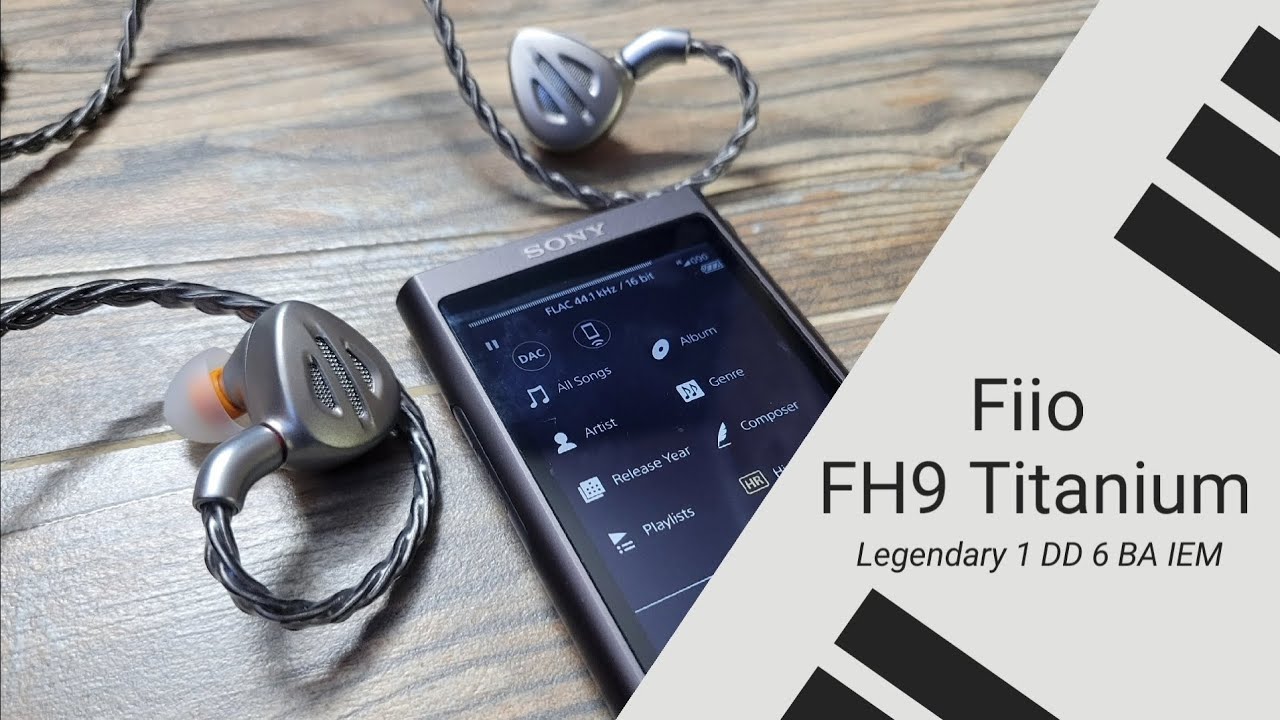 Fiio FH9 1 Dynamic 6 Balanced Armature Drivers Flagship IEM - YouTube