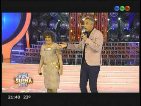 Lucia Galan es Susan Boyle en tu cara me suena - YouTube