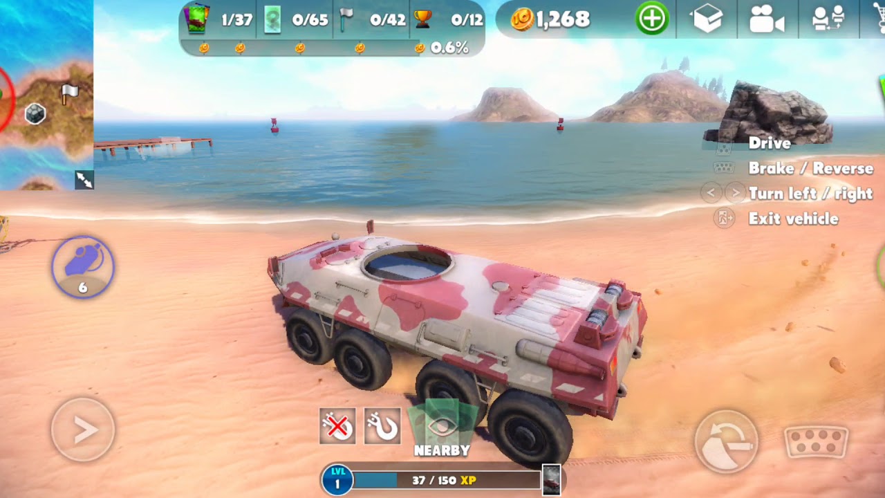 Off The Road Game Car Boat Helicopter Ride - YouTube