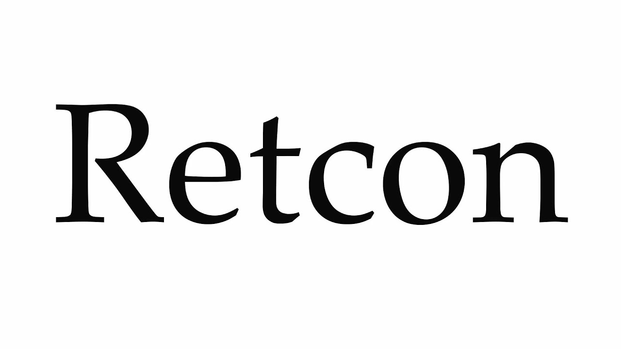 How to Pronounce Retcon - YouTube