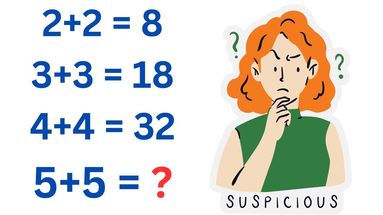 5+5=? Mathematical Logical Sequence Do You Know This? Mathematical ...