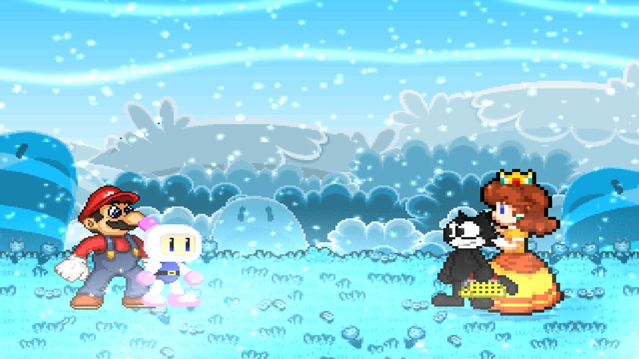 ADD004 MUGEN: Team Bomberman (Me) Vs Team Felix The Cat + Extra Battle ...