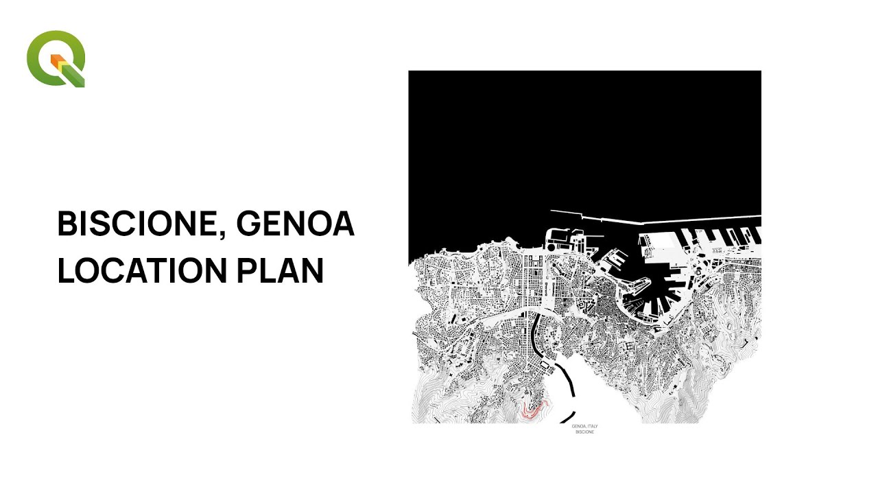 How to create this striking map of the Biscione in Genoa with QGIS ...