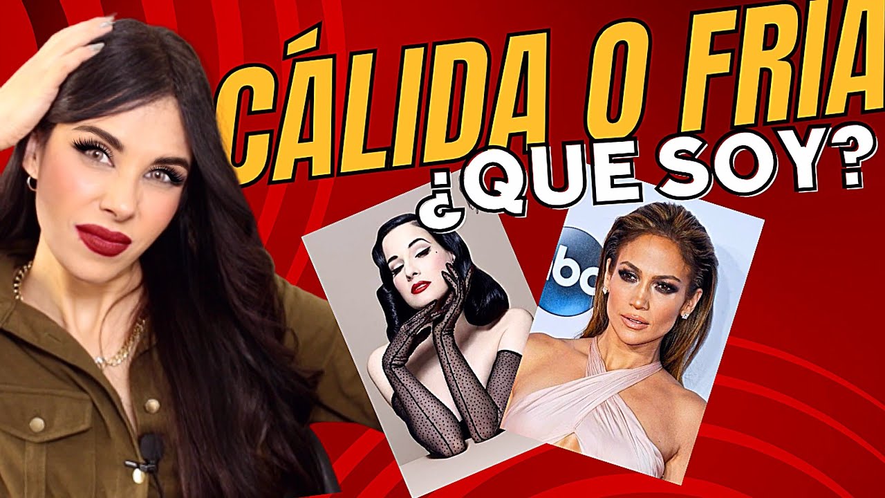 🔴 ¿ QUE COLORES ME SIENTAN BIEN ? ¿SOY CALIDA O FRIA? - YouTube