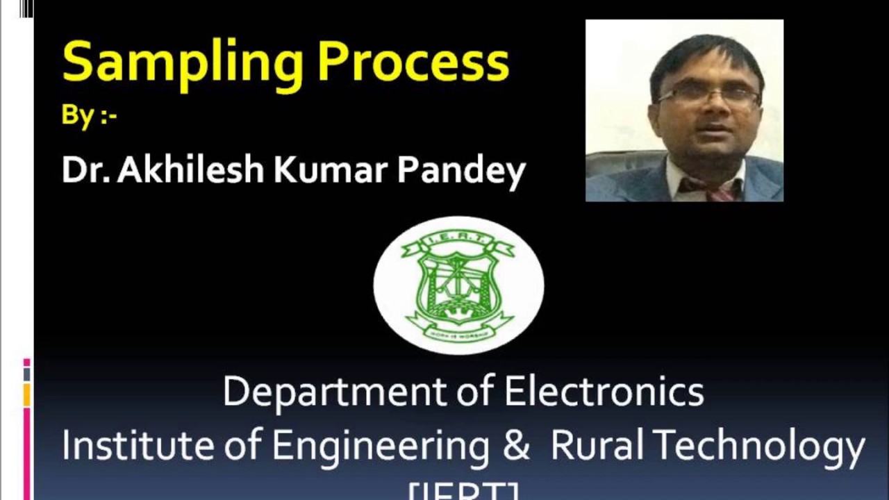 Lec 2 | Digital Communication | Sampling Process or Sampling Theorem ...