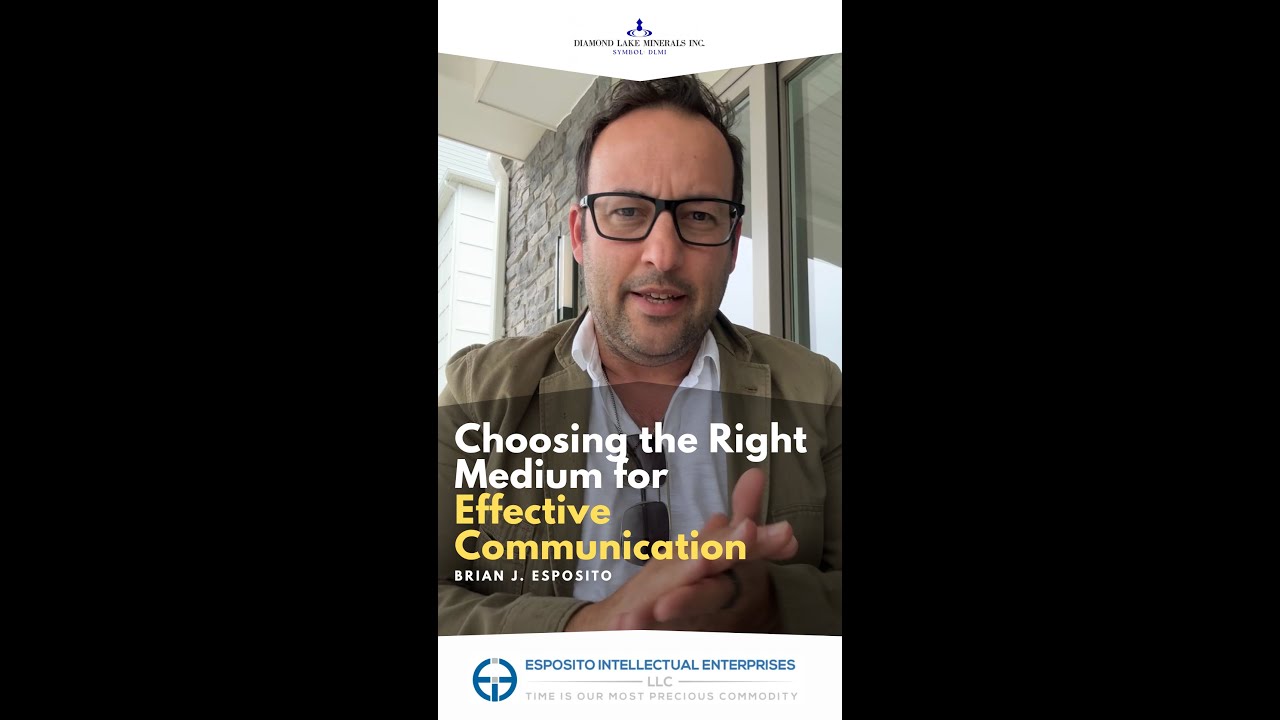 Choosing the Right Medium for Effective Communication - YouTube