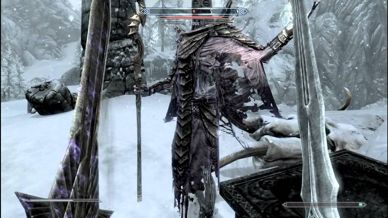 The Elder Scrolls Skyrim - Krosis Mask (Very good archer mask) - YouTube