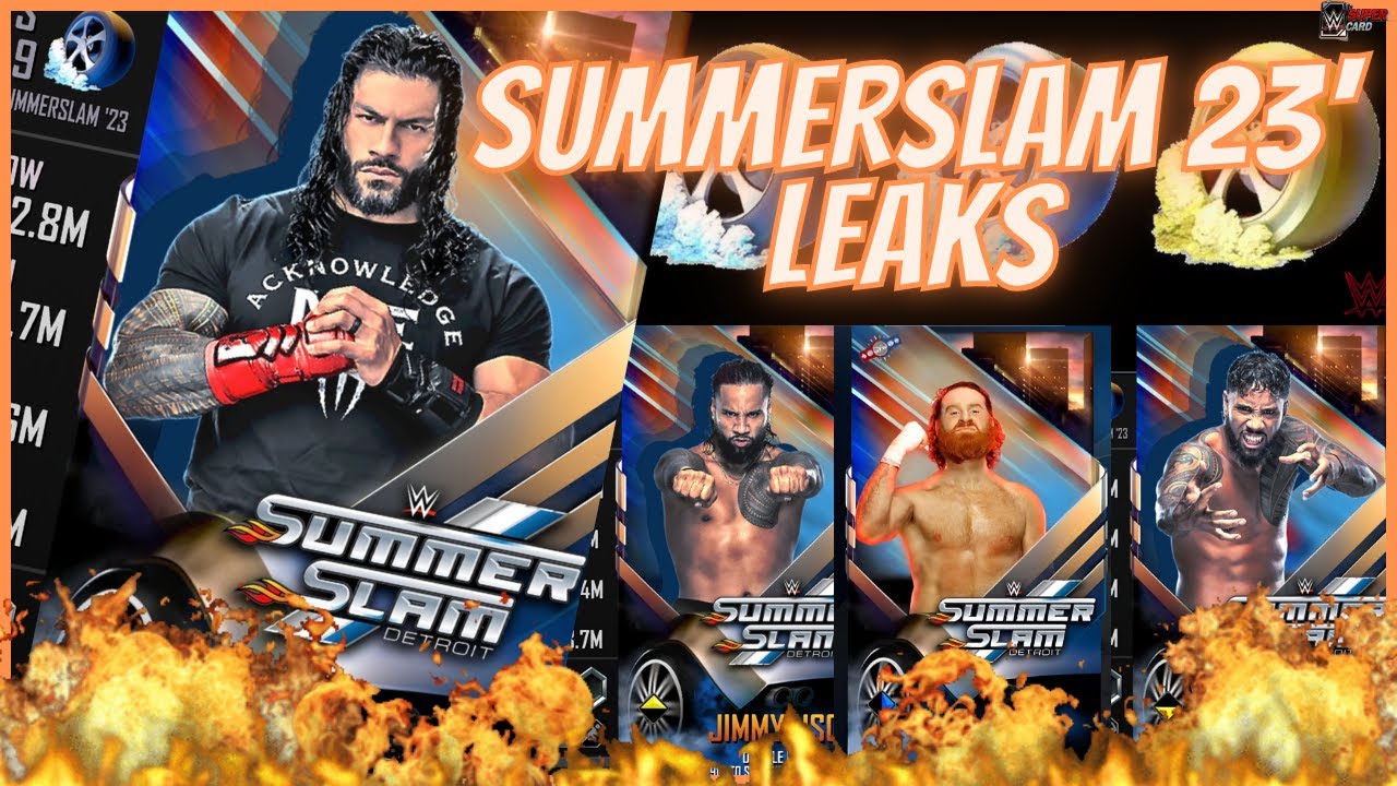 SUMMERSLAM 23’ LEAKS! WWE SUPERCARD S9 - YouTube