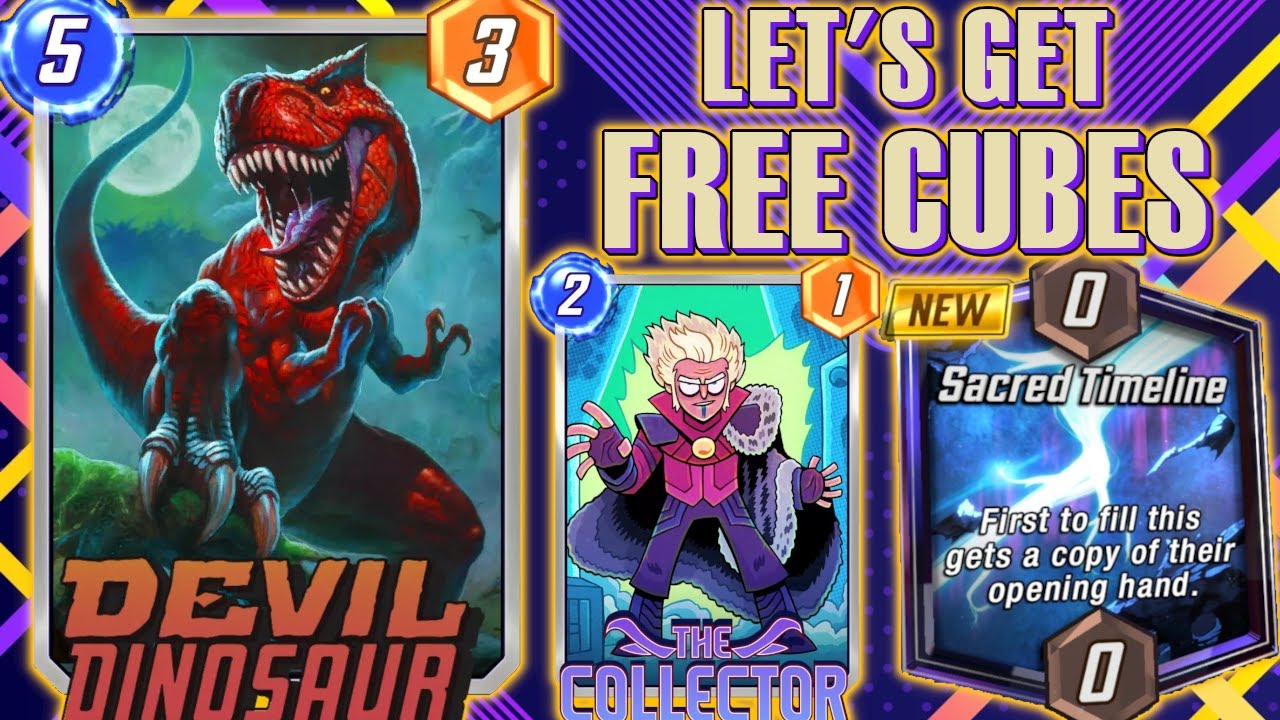 Devil Dinosaur Is NUTS With SACRED TIMELINE - Easy 8 CUBE MATCHES ...