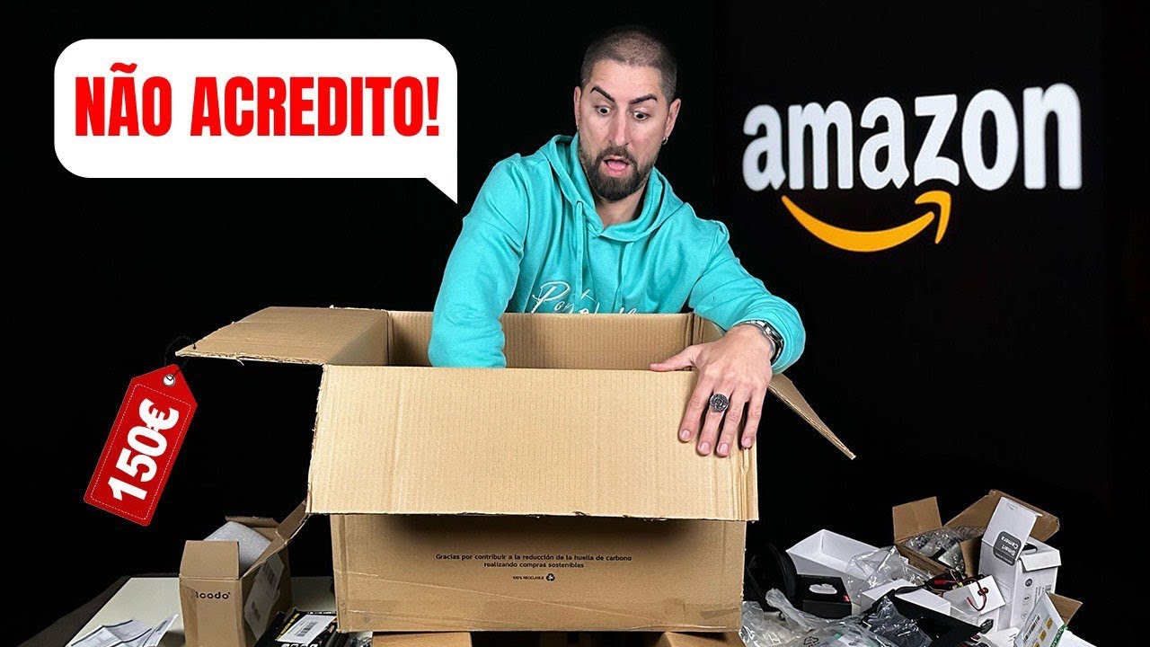 CAIXA de 150€ NA CRAZY BOX ! AMAZON RETURNS! SCAM??? - YouTube