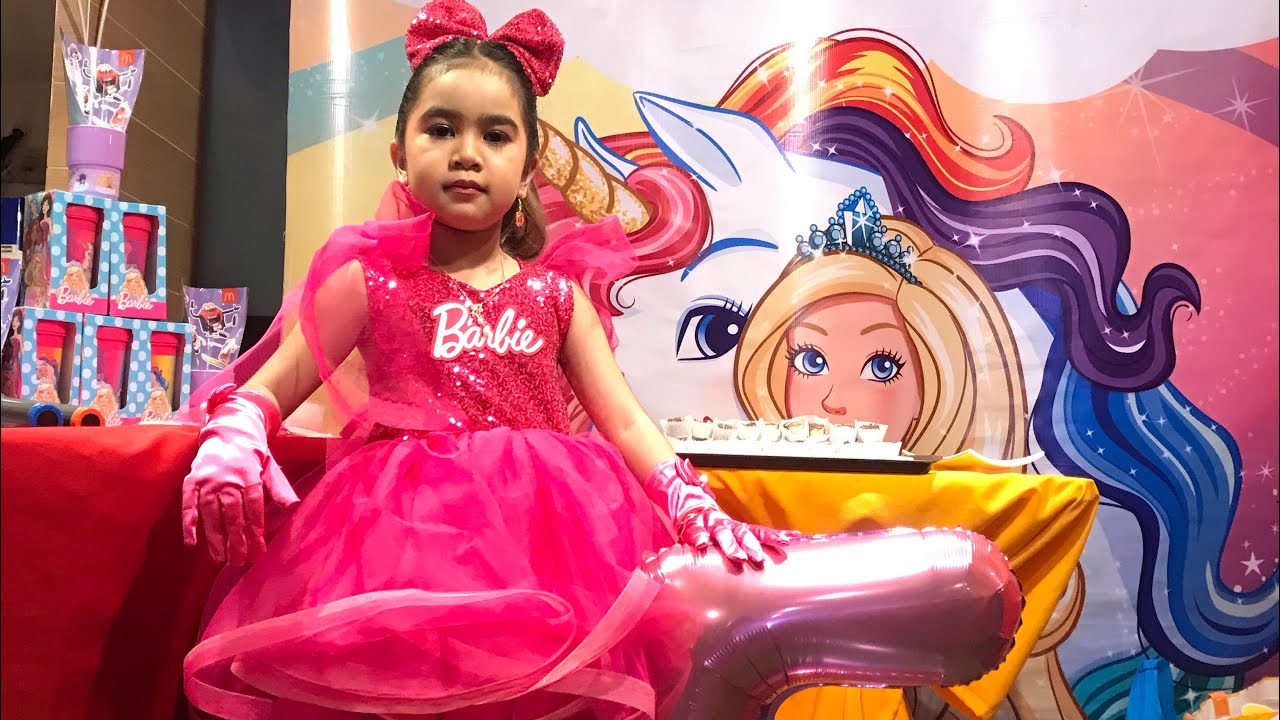 Barbie Party. McDonalds Birthday Party - YouTube