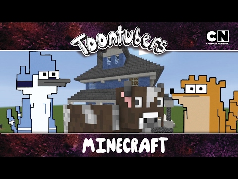 Eu sobrevivi a selva do Minecraft!!!  | Toontubers | #FiqueEmCasa