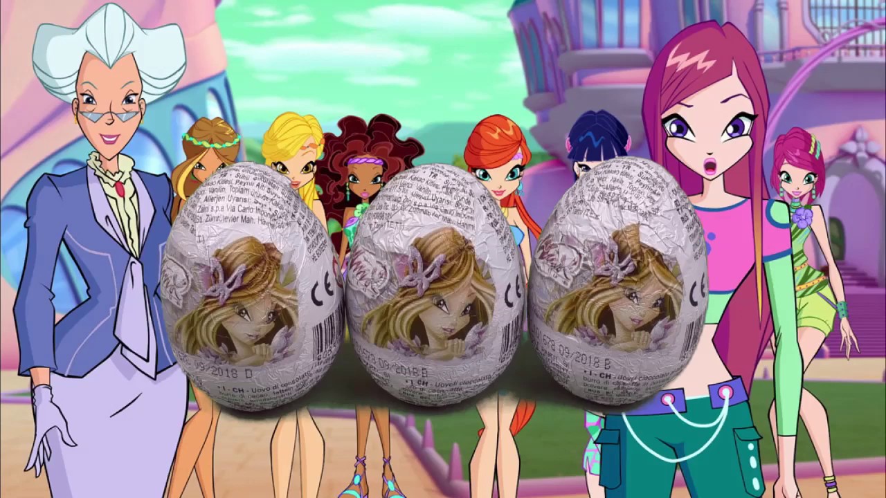 Surprise Eggs Unboxing - Winx - Part 2 - YouTube
