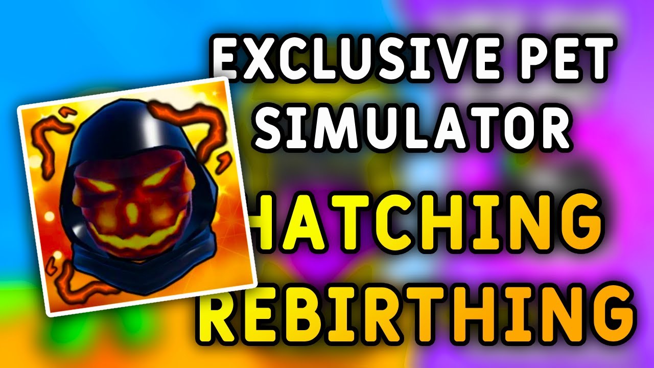 Exclusive Pet Simulator | Hatching pets, getting some rebirths. - YouTube