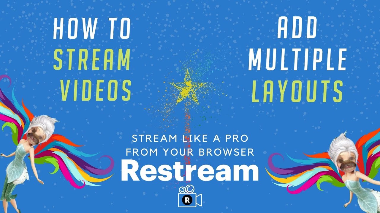 How to play videos instantly with multiple layouts in restream.io ...