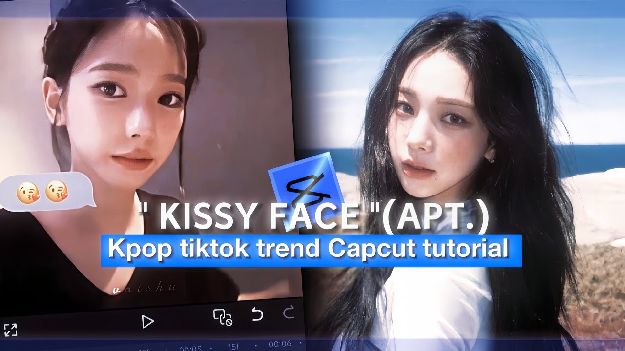 "KISSY FACE" - KPOP TIKTOK TREND CAPCUT TUTORIAL | ROSÉ | TRENDING ...