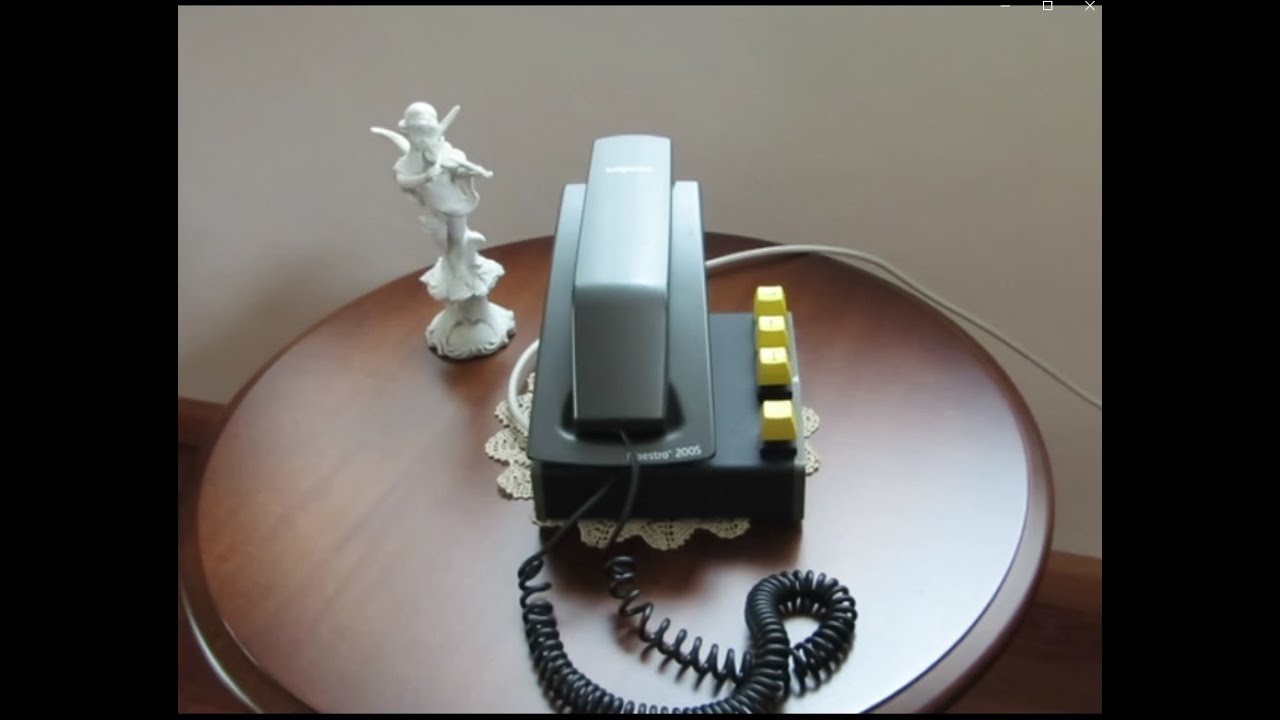 Talking and dialing telephone as an aid for blind people. - YouTube
