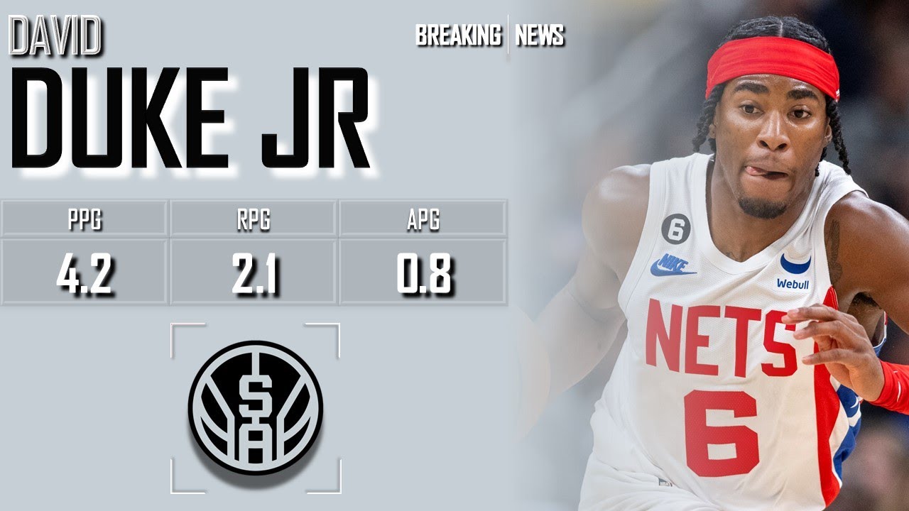 SAN ANTONIO SPURS: David Duke Jr ᴴᴰ - YouTube