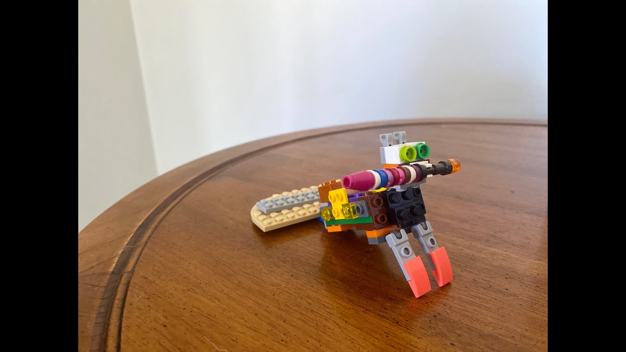 LEGO building Zacian Pokemon with Nolan - YouTube