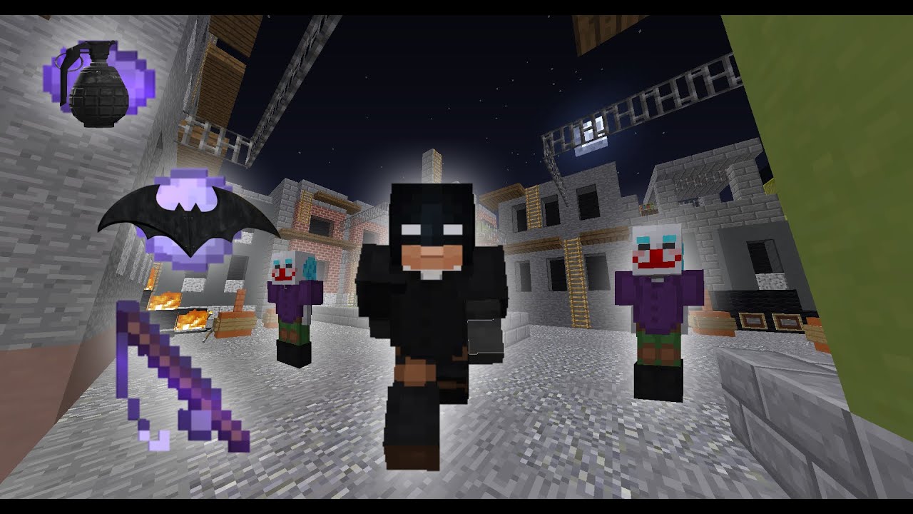 Batman in only one command! - 1.12.2 - YouTube