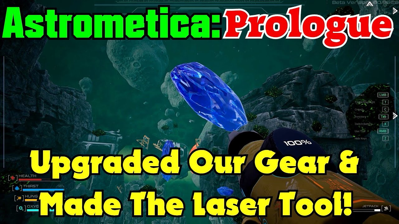 Upgraded Our Gear & Made The Laser Tool! Astrometica: Prologue Gameplay ...
