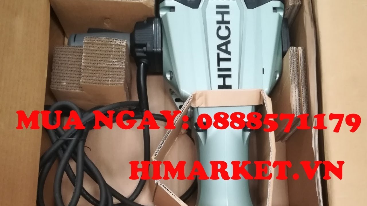 Máy đục bê tông Hitachi H90SG (1800W), HiKOKI H90SG Hitachi 2000W 32kg ...