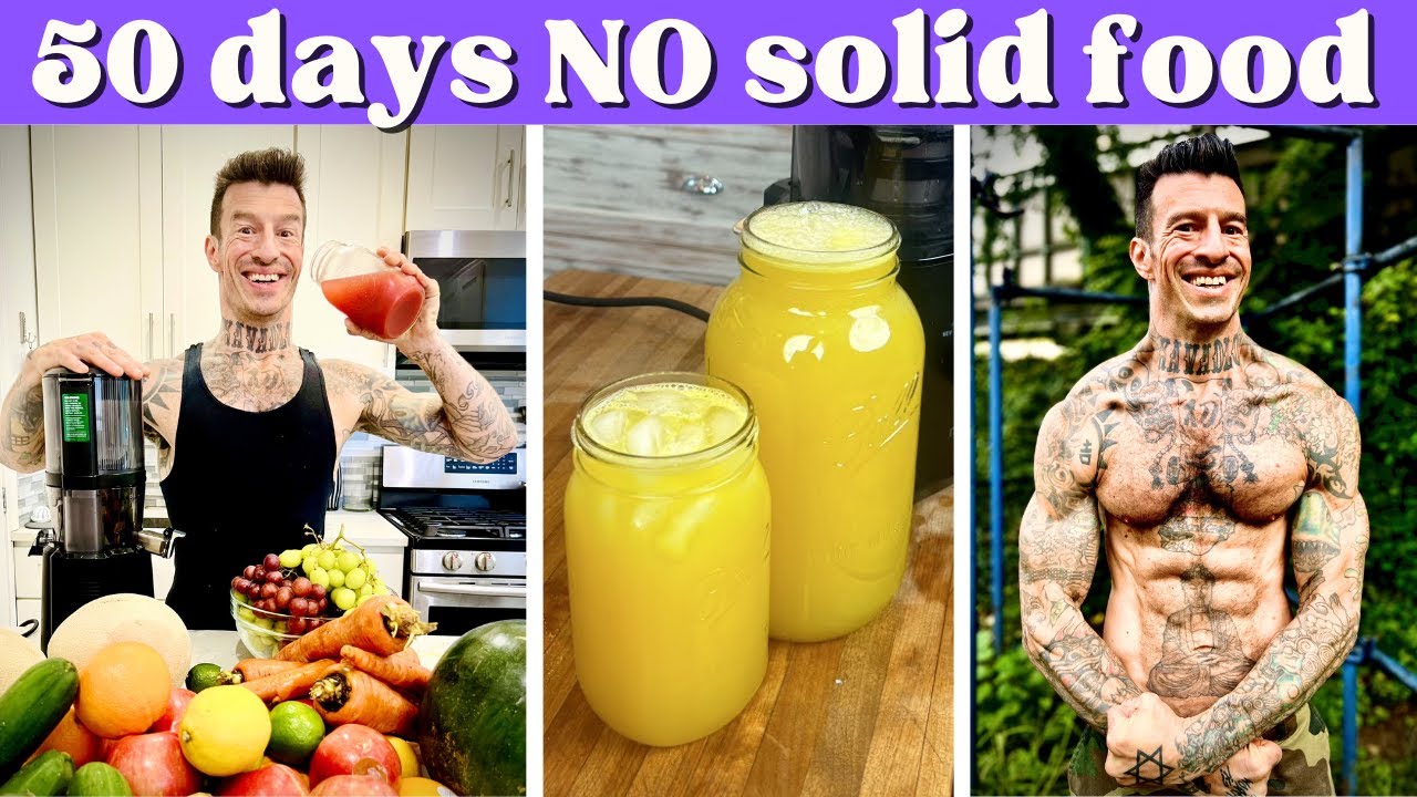 50 DAY JUICE CLEANSE RESULTS! (NO SOLID FOOD) - YouTube