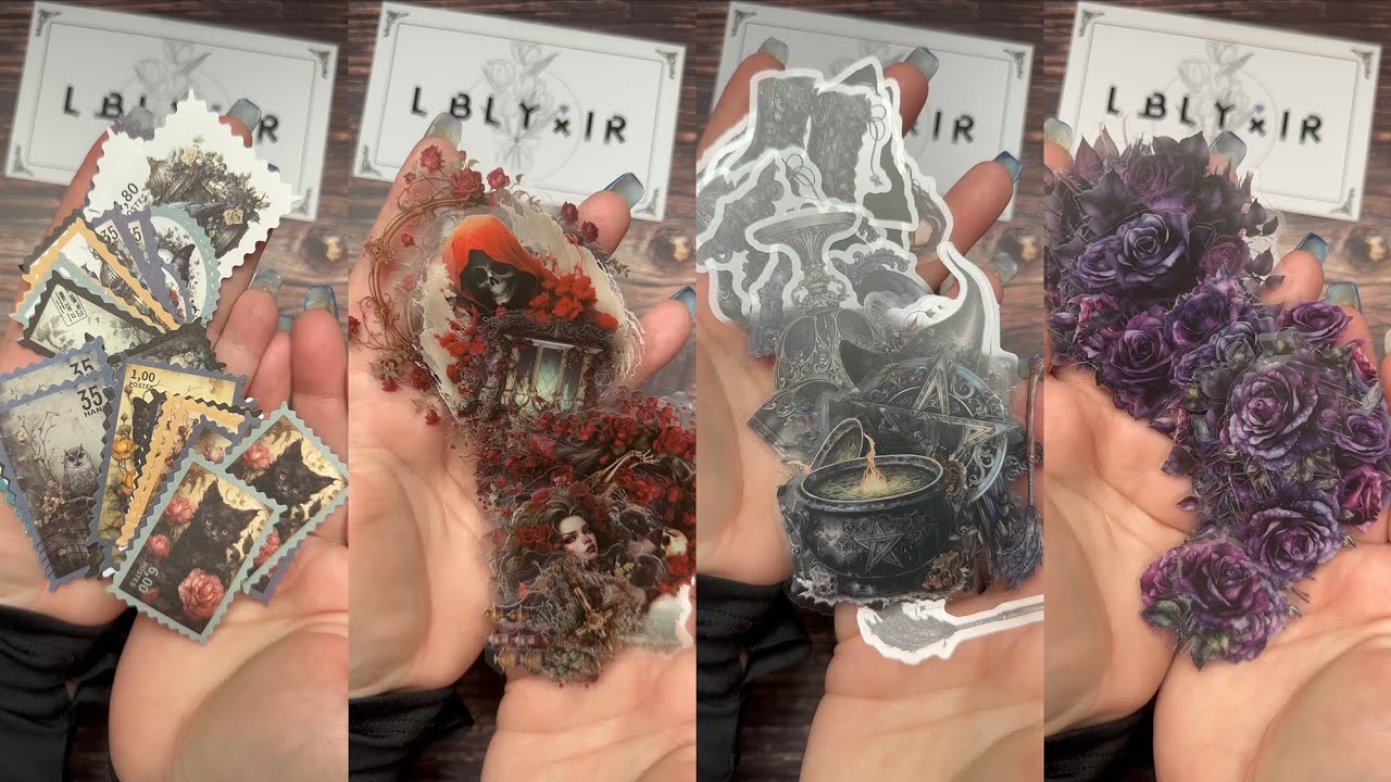 Relaxing Gothic series unboxing | LBLYXIR - YouTube