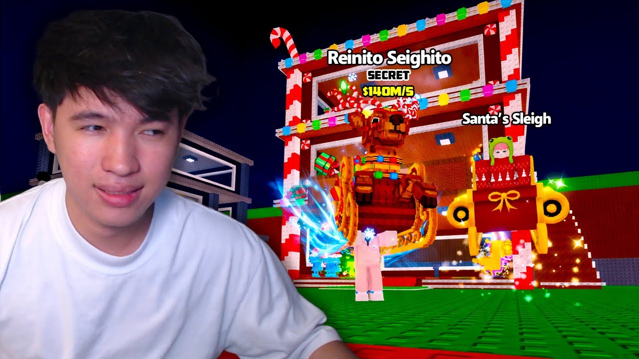 I Got SANTA'S SLEIGH & GINGERBREAD BASE (GIFT) - STEAL A BRAINROT - YouTube