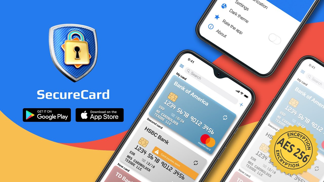 Credit Card Manager & Holder - SecureCard EN - YouTube