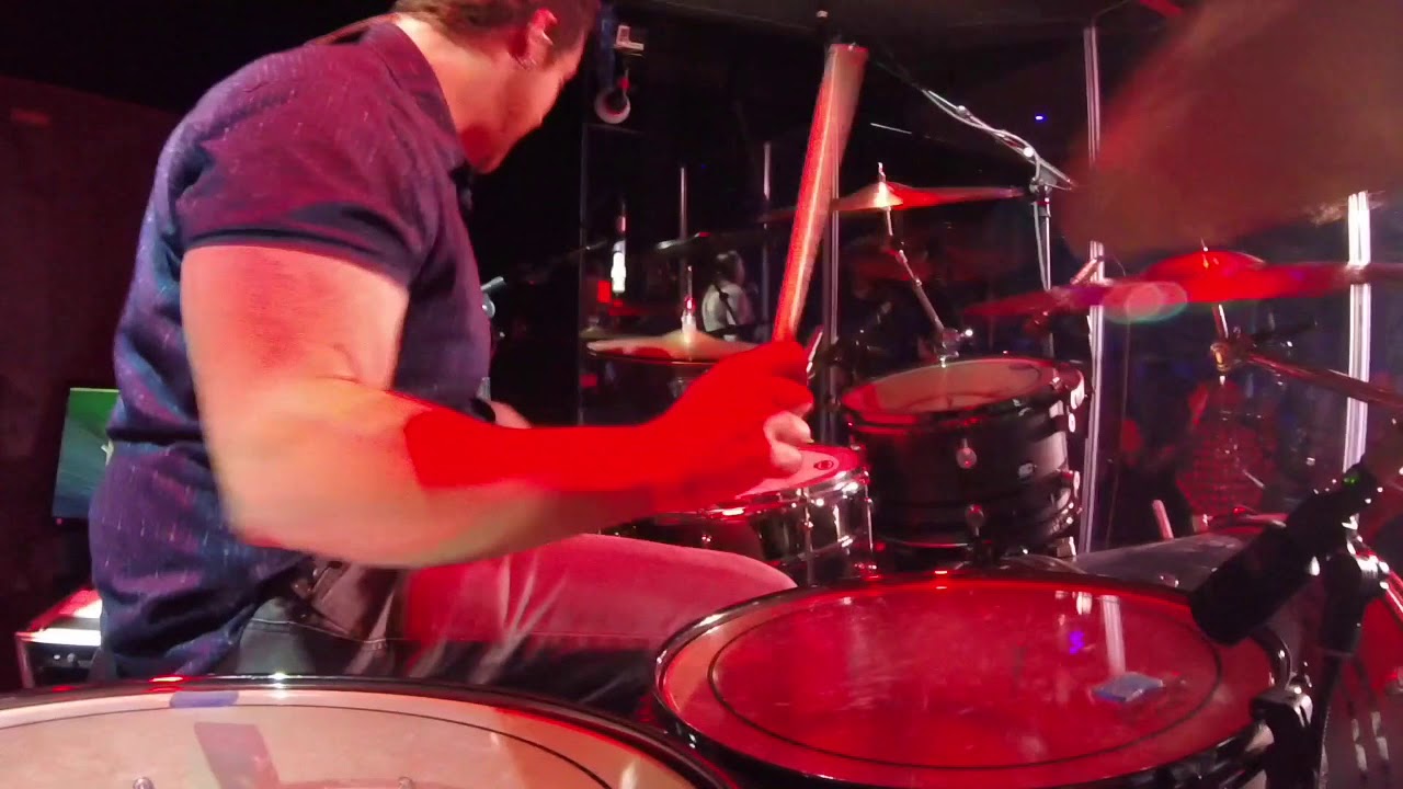 Brian Wilson Playing Drums in Worship Service “ What A Beautiful Name ...