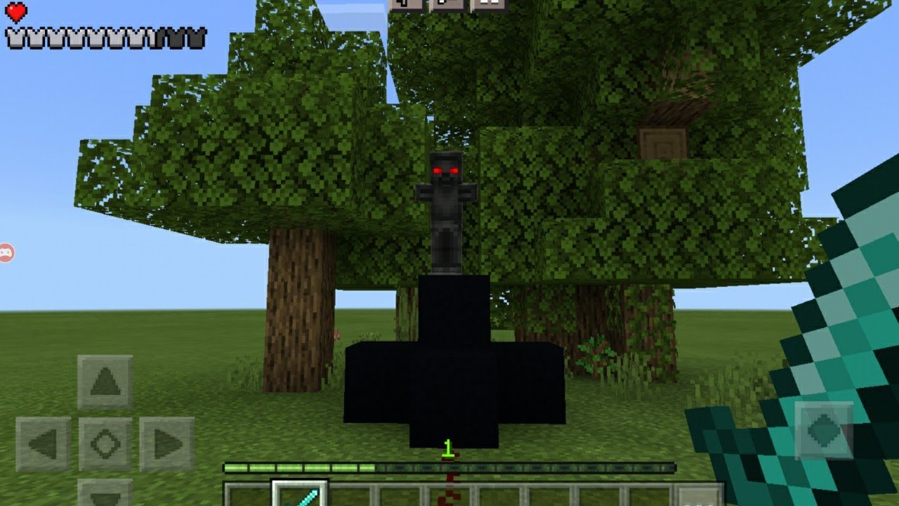 HOW TO SUMMON SHADOW STEVE SS IN MINECRAFT PE - YouTube