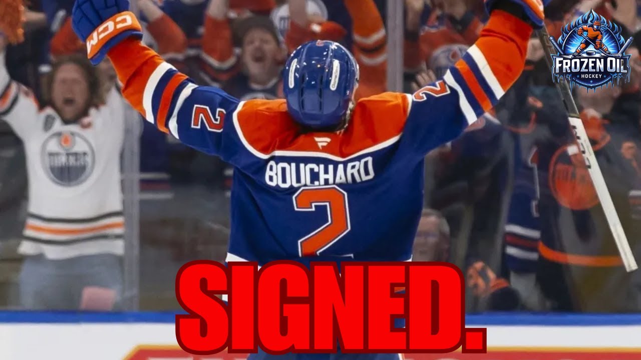 The Edmonton Oilers Sign Evan Bouchard! Initial Thoughts & Reaction ...